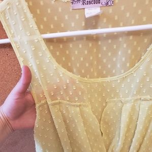 Rosebud | Dresses | Citrus Colored Cocktail Dress | Poshmark